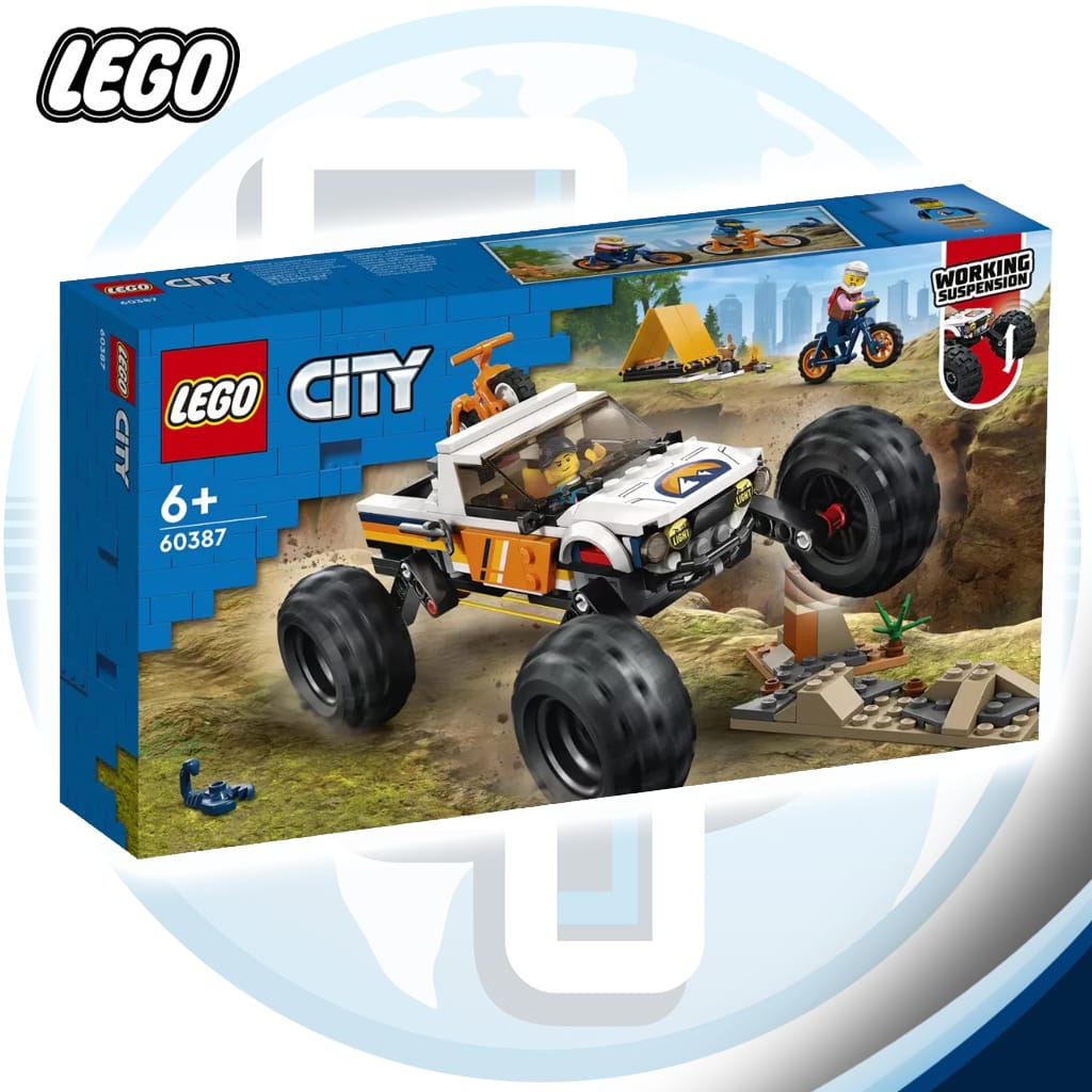 Lego City 60387 Todoterreno 4x4 Aventurero - Tierra Prima Tienda Online ...
