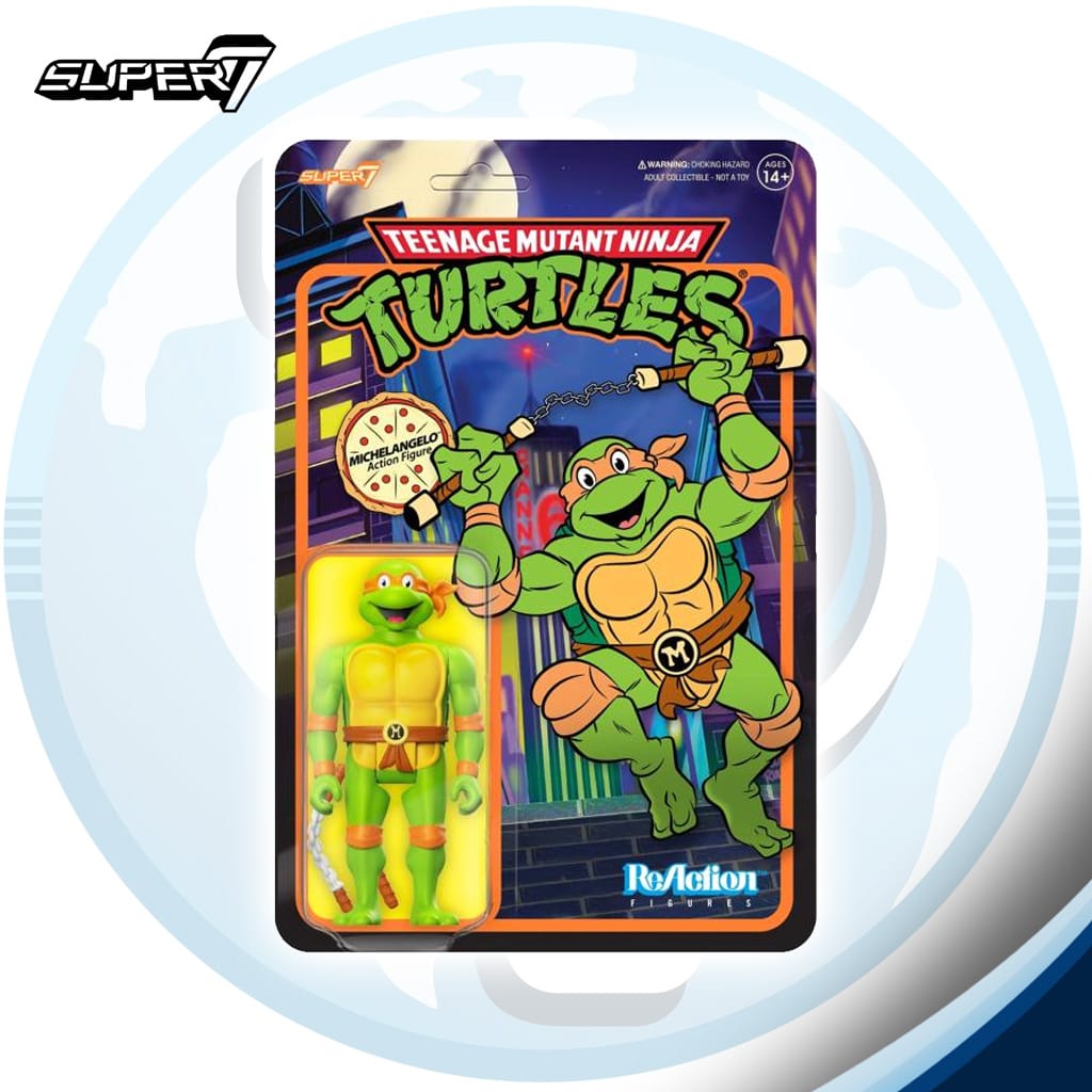 TMNT ReAction Michelangelo (Cartoon) - Tierra Prima Tienda Online para ...