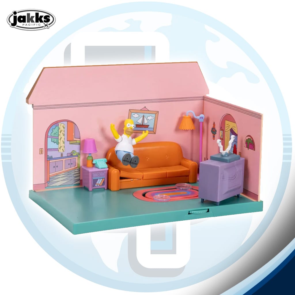The Simpsons House Playset Escala 2 1/2" - Tierra Prima Tienda Online ...